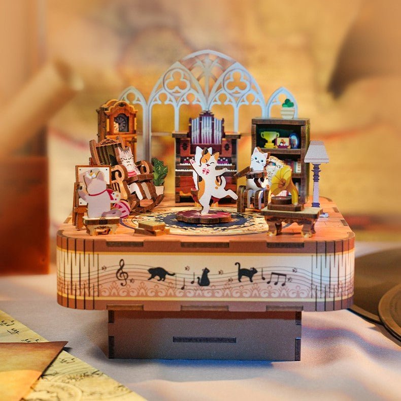 Cat Party DIY Music Box – DIYative™