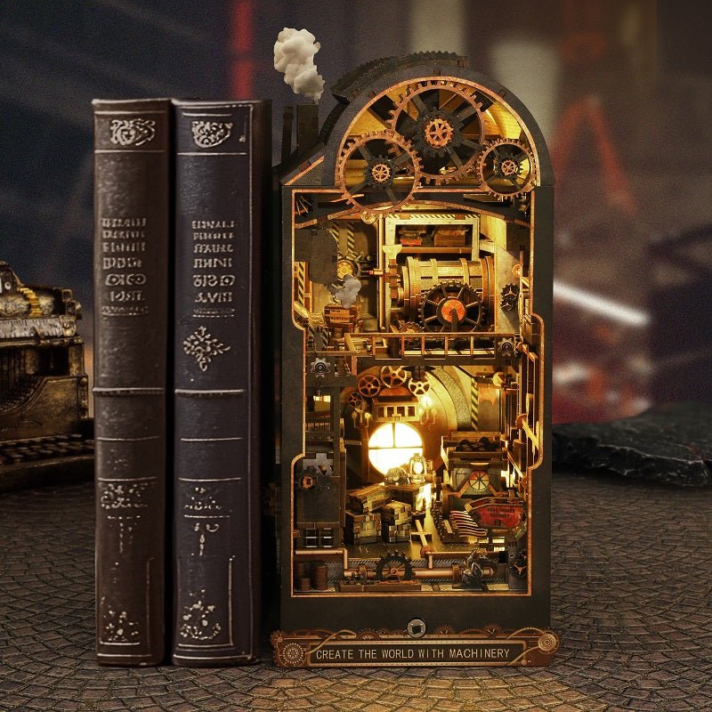 Steampunk Mechanica DIY Book Nook – DIYative™