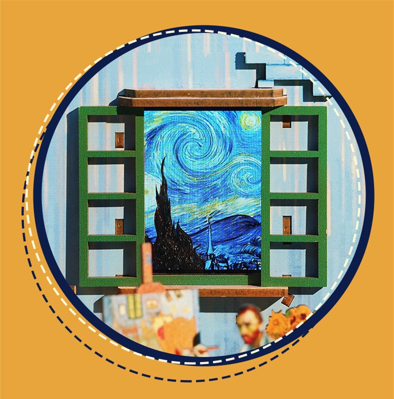 Vincent Van Gogh's Bedroom TechArt DIY Music Box – DIYative™