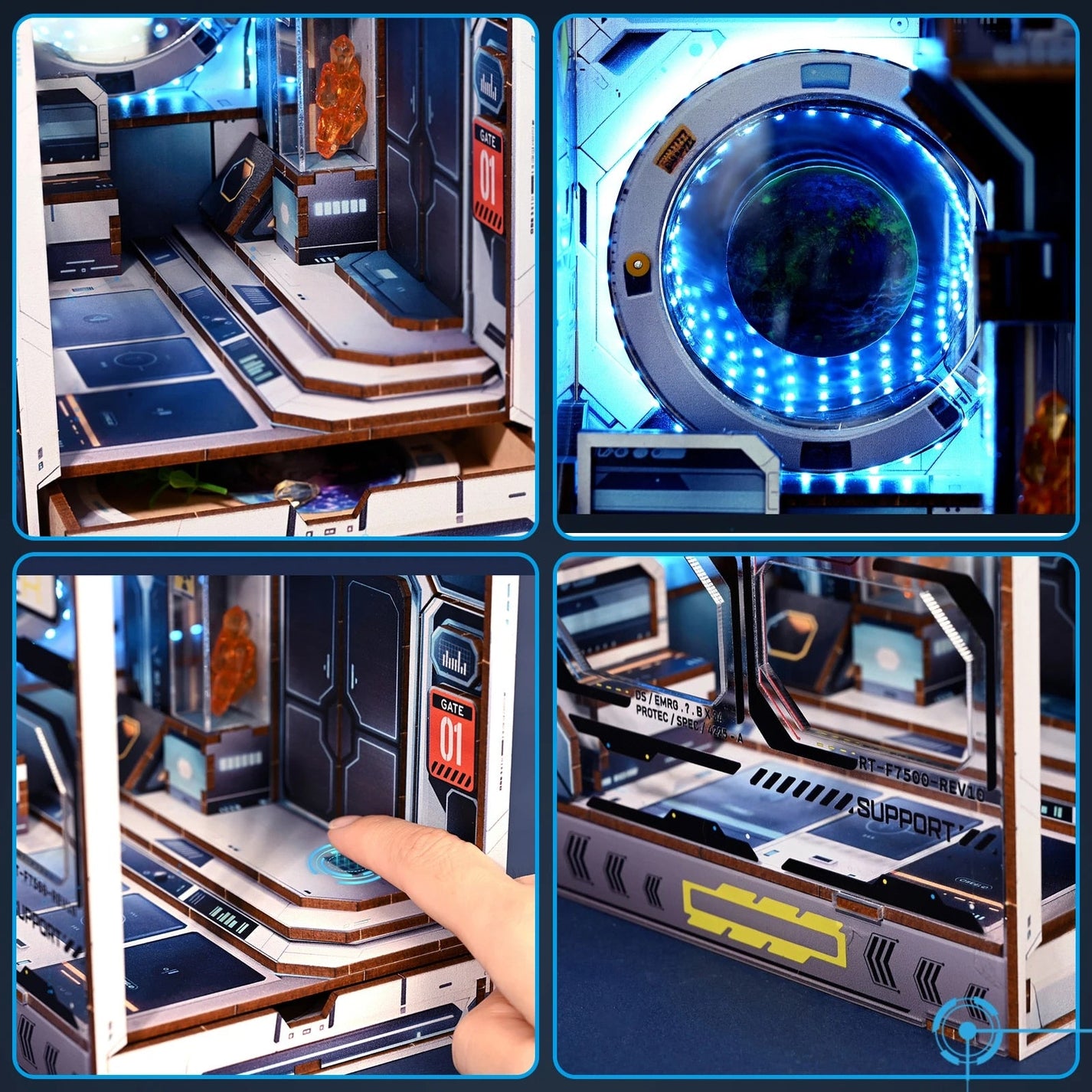Alien Space Station DIY Book Nook Kit – DIYative™