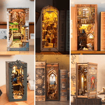 Book Nooks DIY 3D Wooden Puzzle – DIYative™