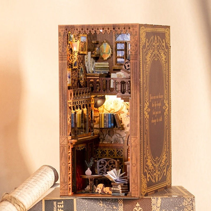 Eternal Bookstore DIY Book Nook Wooden Puzzle – DIYative™