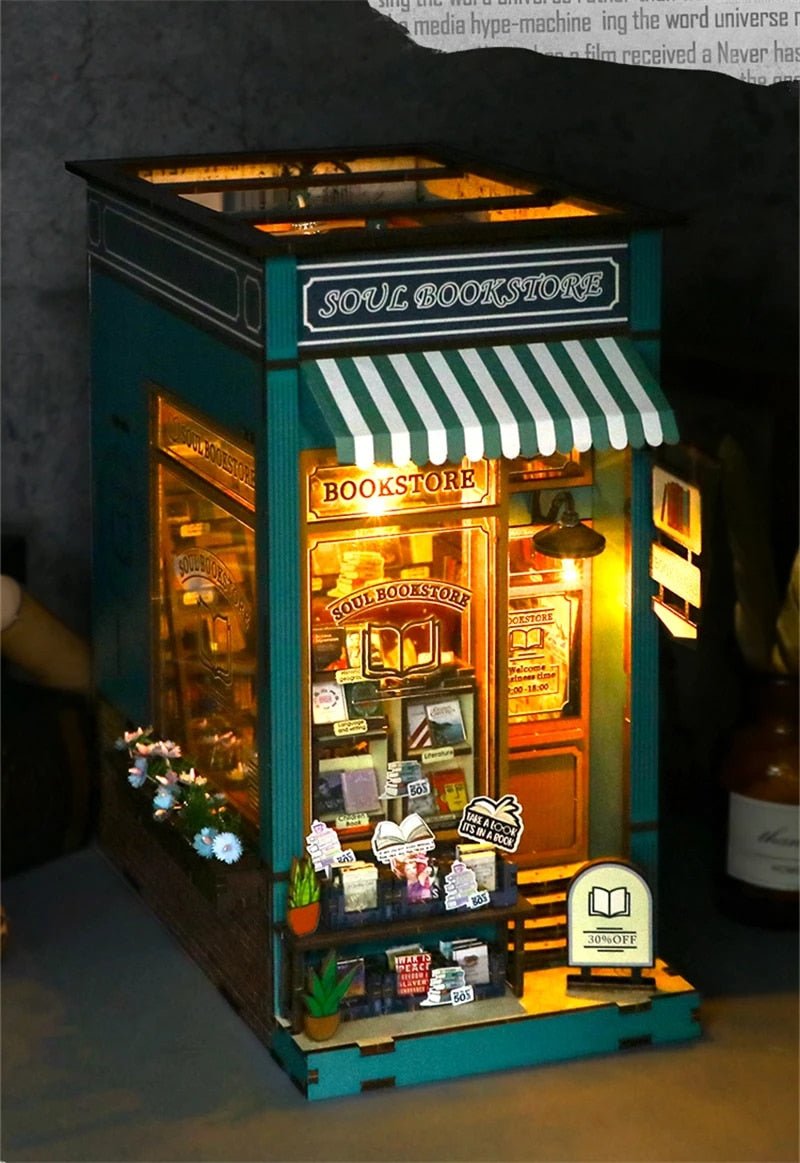 Soul Bookstore DIY Book Nook Kit – DIYative™